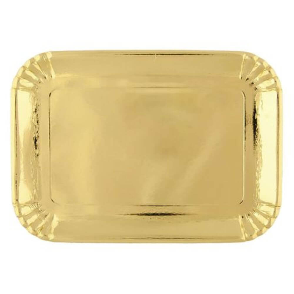 Tavite OTI, 61x51 cm, 25 Buc/Set, Carton Auriu, Tavite Unica Folosinta ...