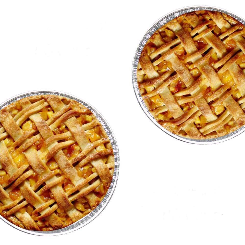 Tavite Rotunde Aluminiu, 23x5 cm,100 Buc/Set, pentru Tort, Forma de ...