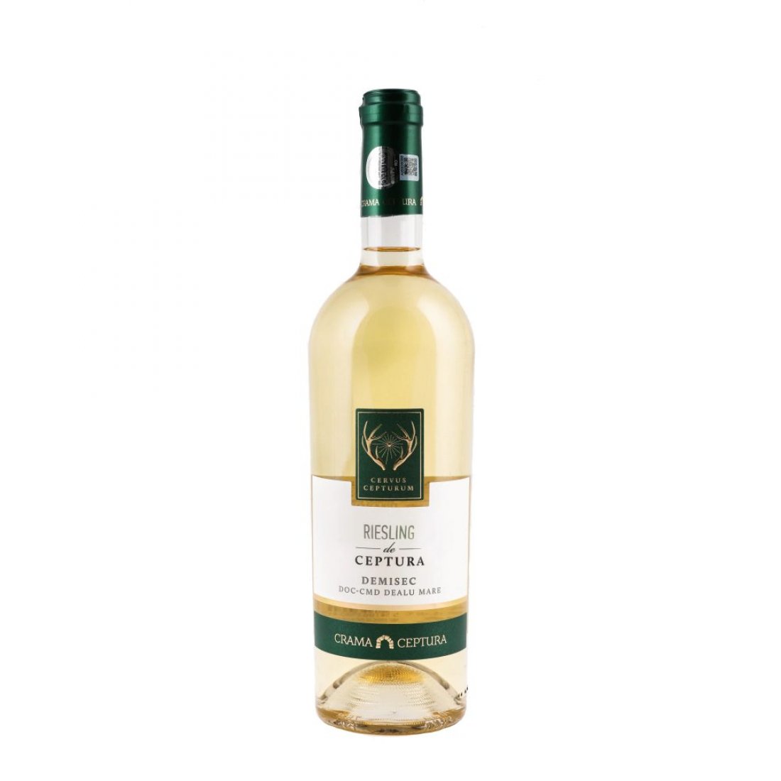 Vin Alb Demisec Cervus Cepturum Riesling, Crama Ceptura, 12.5% Alcool ...