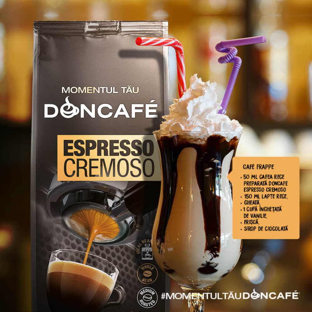 Cafea Boabe Doncafe Espresso Cremoso 500g, Cafea Boabe, Cafea in Pachet ...