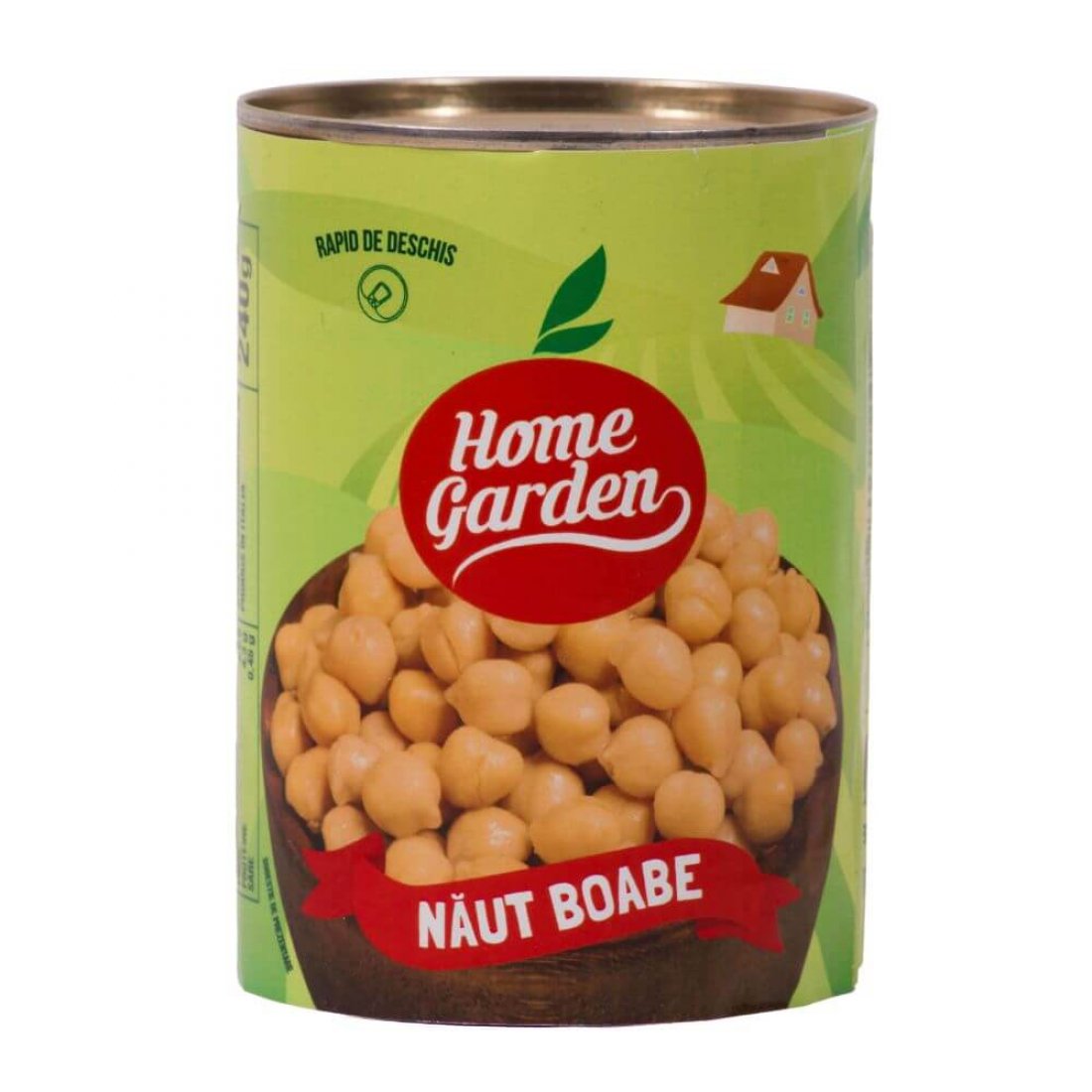 Bax 12 Conserve Naut Boabe Home Garden, 400 g, Boabe de Naut, Naut ...