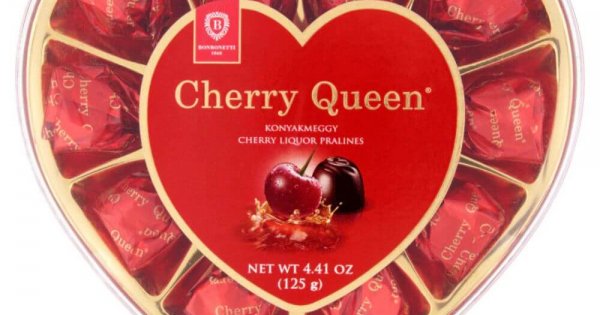 Praline Ciocolata cu Alcool Roshen Cherry Queen, 125 g, Crema Lichior ...