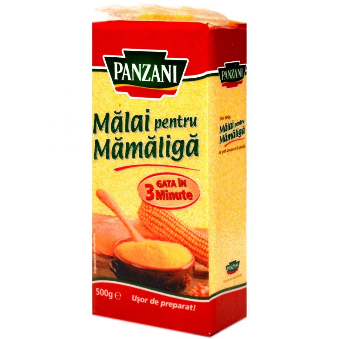 Malai pentru Mamaliga Panzani, 500 g, Faina de Porumb, Faina, Malai de ...