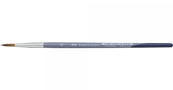 Pensula Par Sintetic Faber-Castell Creative Studio, Numarul 4, Varf ...