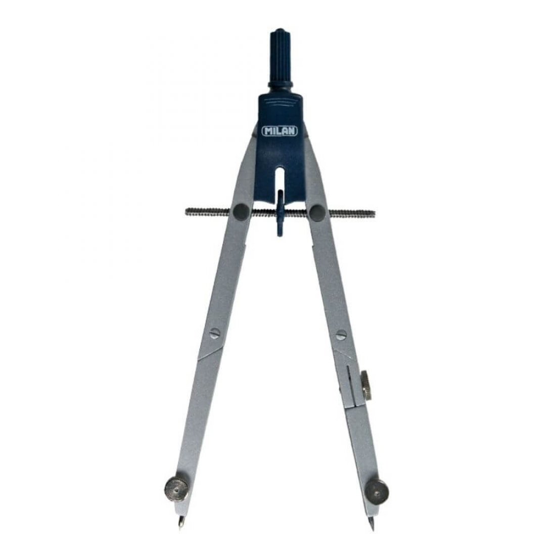 Trusa Compas Metalic MILAN cu Reglare Rapida, 4 Accesorii Incluse, Gri ...