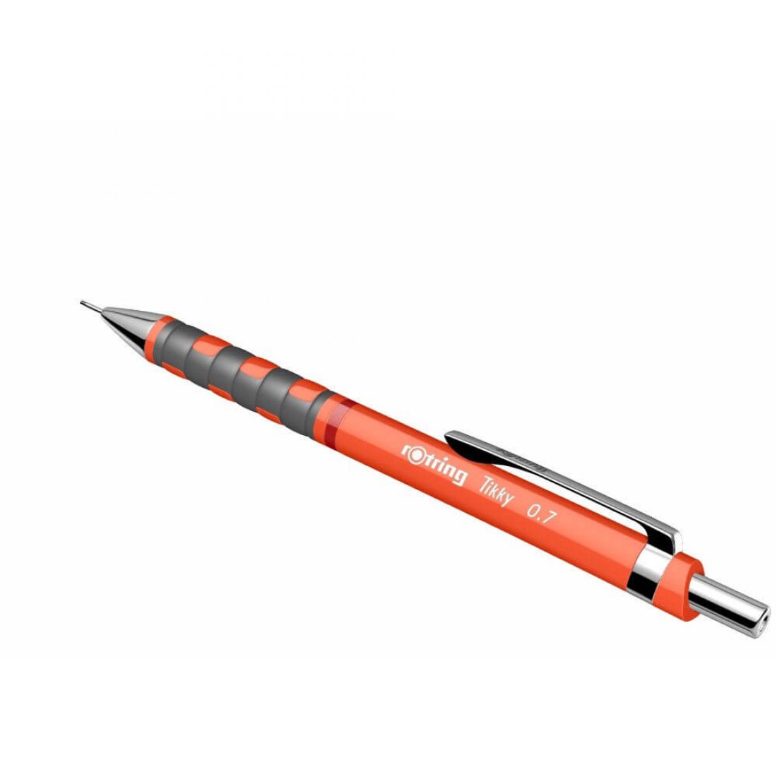 Creion Mecanic ROTRING Tikky III, Mina 0.7 mm, Corp Plastic Portocaliu ...