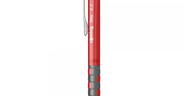 Creion Mecanic ROTRING Tikky III, Mina de 0.5 mm, Rosu, Corp din ...