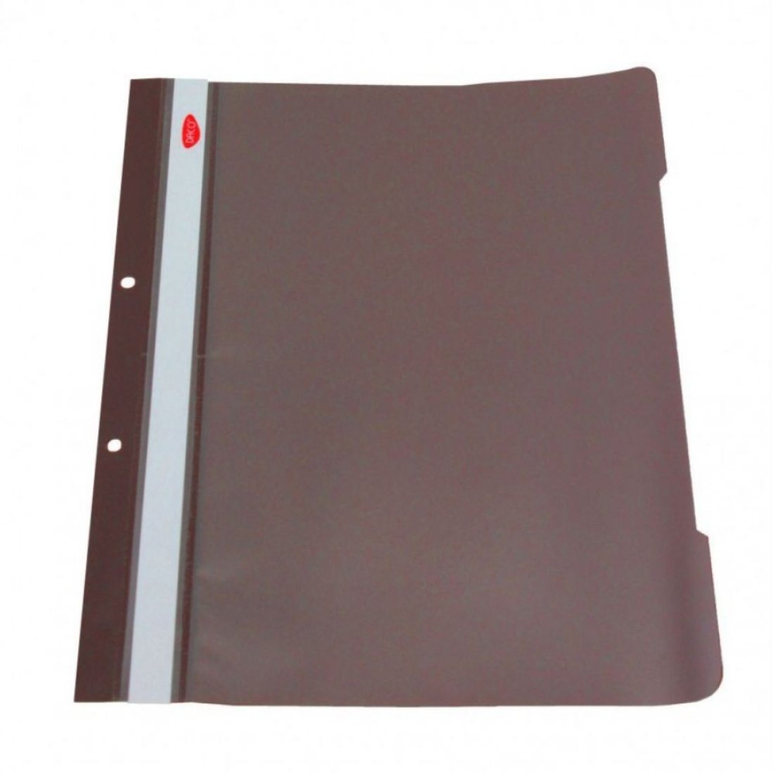 Set 50 Dosare Plastic cu Sina DACO, PVC, Maro, Dosar Maro, Dosare din ...