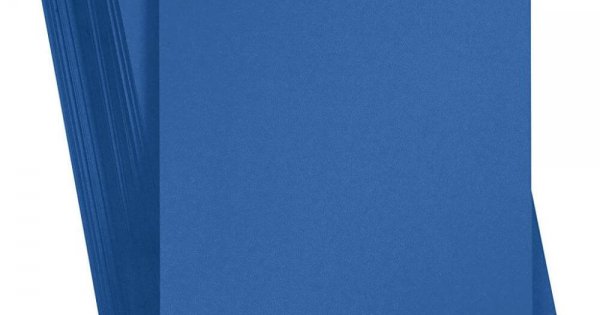 Hartie Cartonata A4 DACO, 250 Coli/Top, 120 g/m², Albastru Safir ...