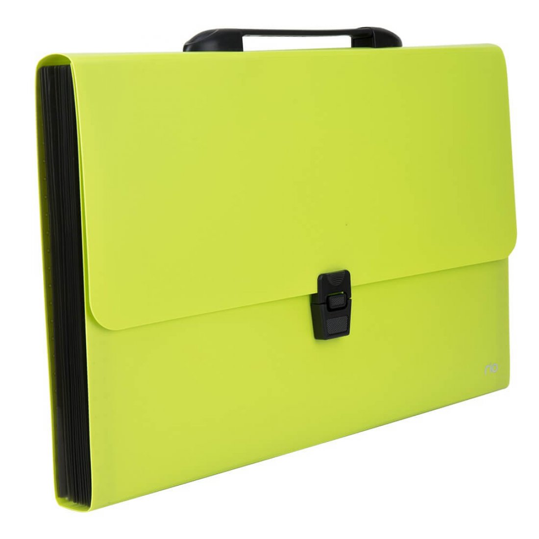 Servieta din Plastic cu Maner A4 Deli, 13 Compartimente, 600 Microni ...