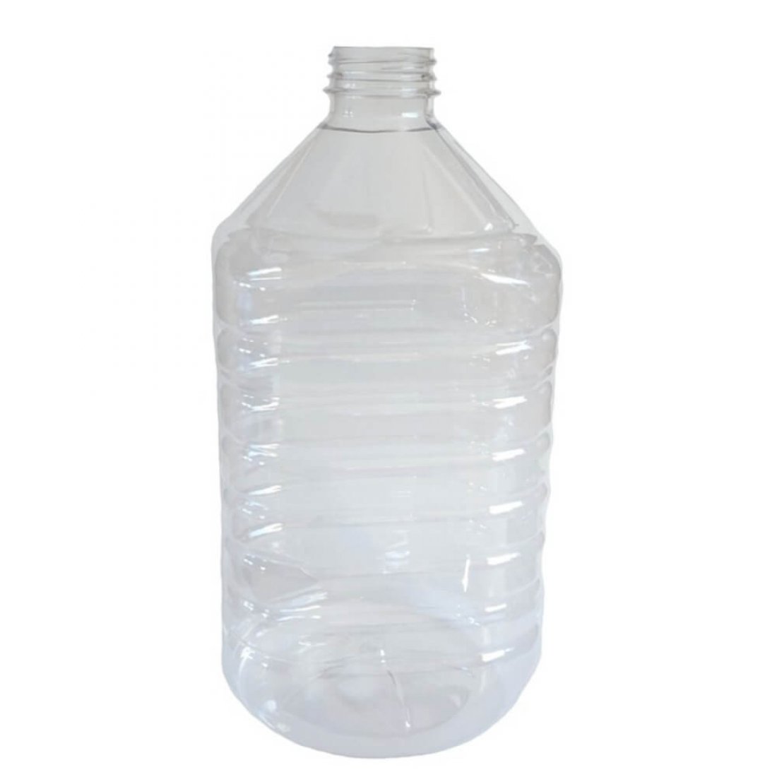 Bidon Pet Sterk, 10 L, Transparent, Capac Rosu, Bidon Plastic, Bidon ...