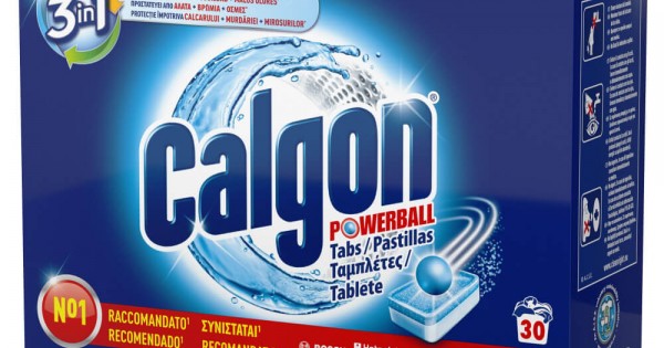 Detergent Anticalcar Tablete CALGON 3 in1, 30 Tablete, Parfum Fresh ...