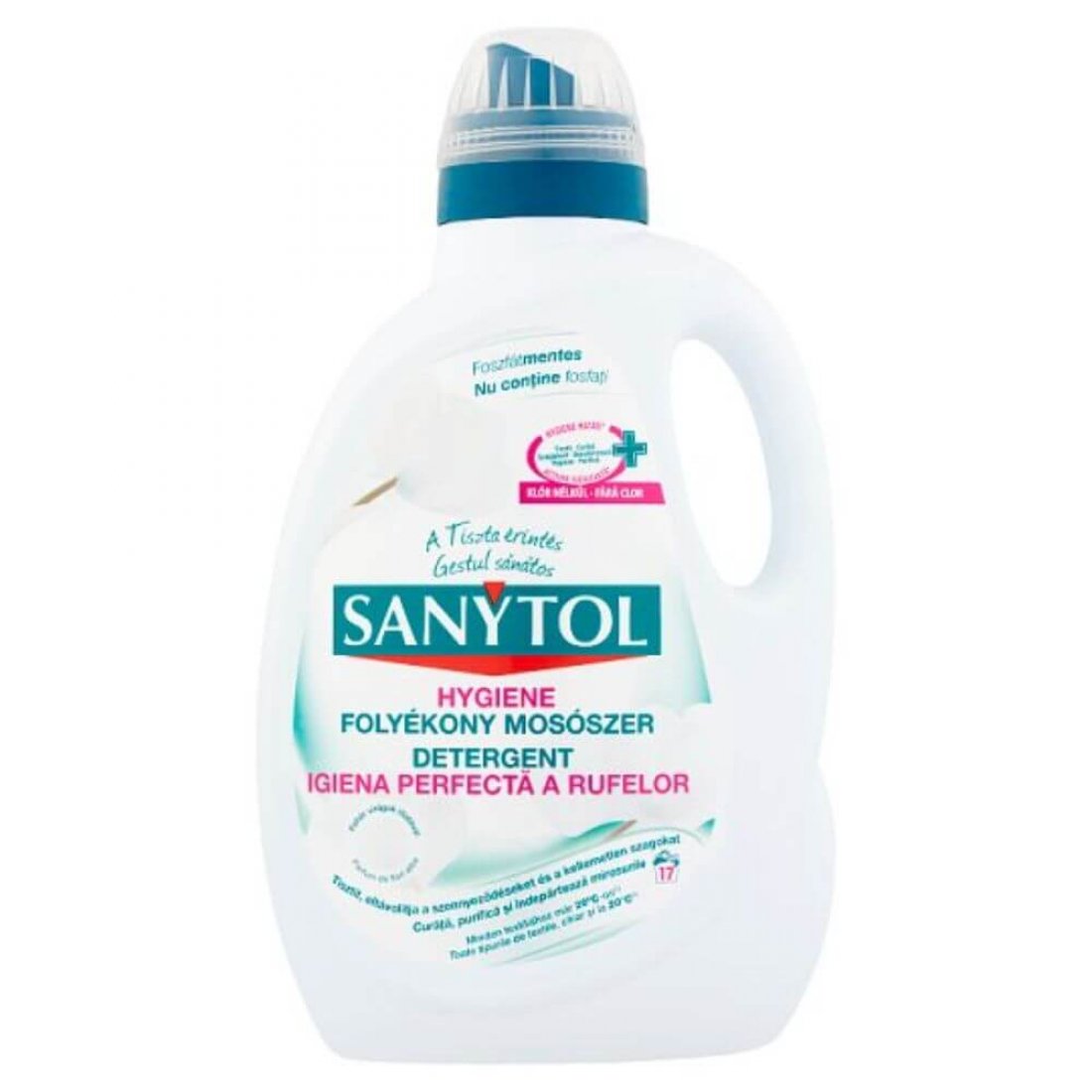 Detergent Dezinfectant pentru Rufe Sanytol, 1.65 L, Sanytol Solutie ...
