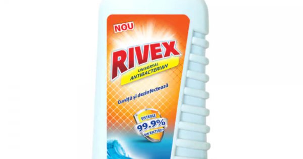 Solutie pentru Suprafete Antibacteriana Rivex Ocean, 1L, Solutie de ...