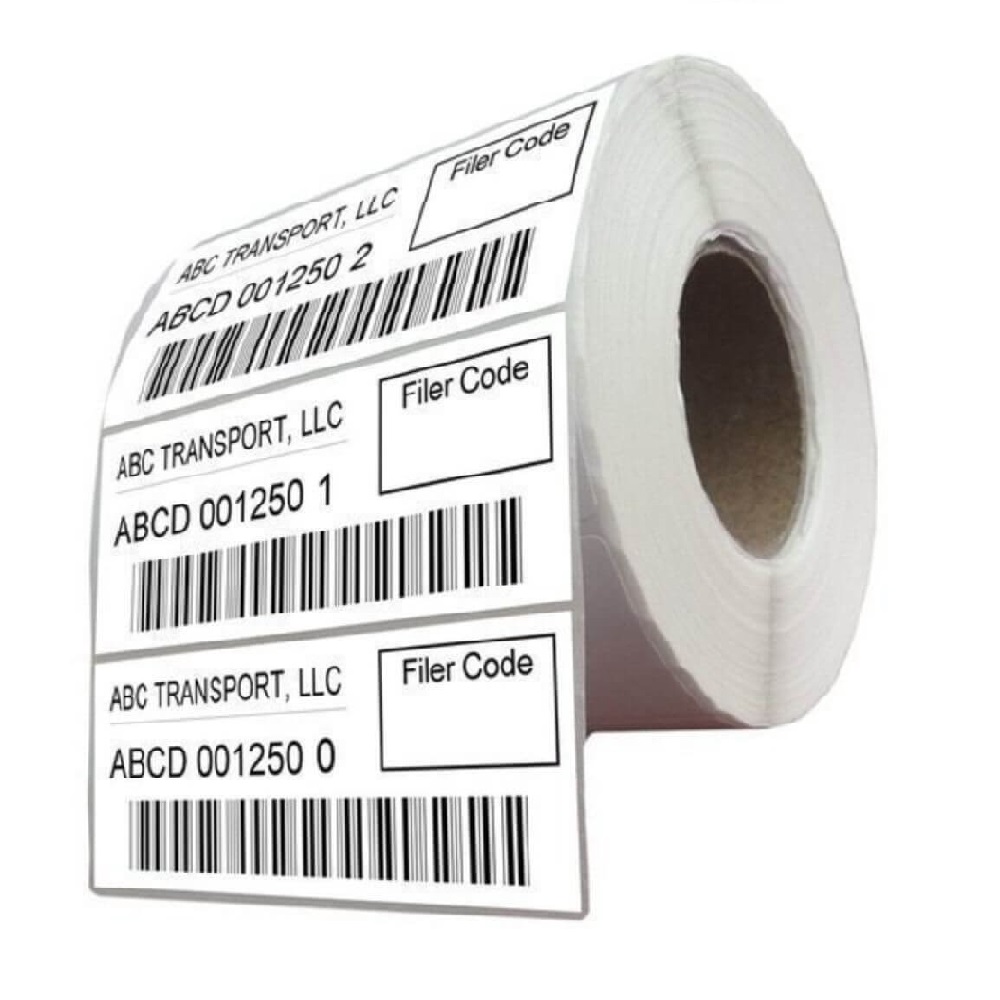 Etichete Autoadezive Personalizate, 35x25 mm, 1500 Etichete/Rola, Tipar ...
