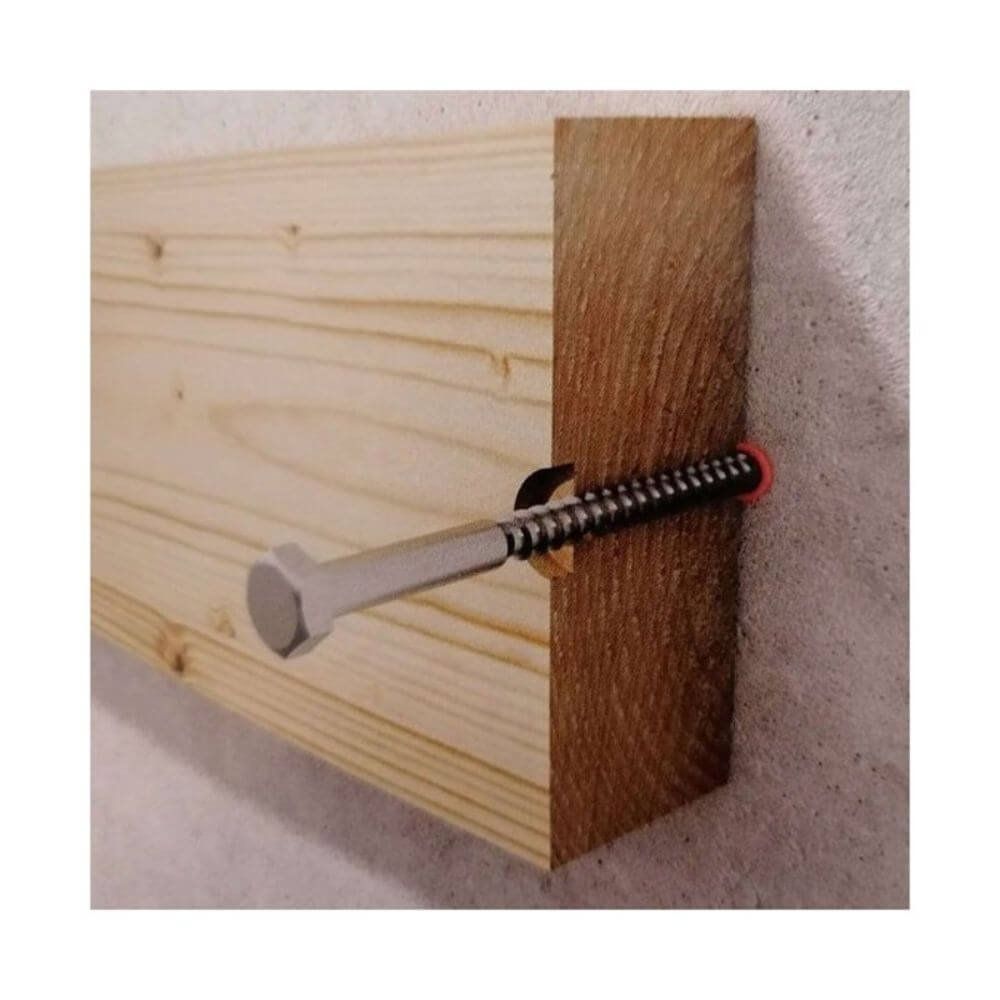 Set 100 Suruburi Autofiletante cu Cap Hexagonal Sentosa, 8x100 mm, Suruburi pentru Lemn Sentosa ...