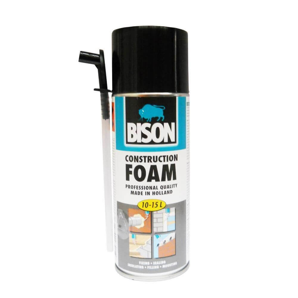 Spuma Poliuretanica cu Aplicator Bison, 300 ml, Construction Foam ...