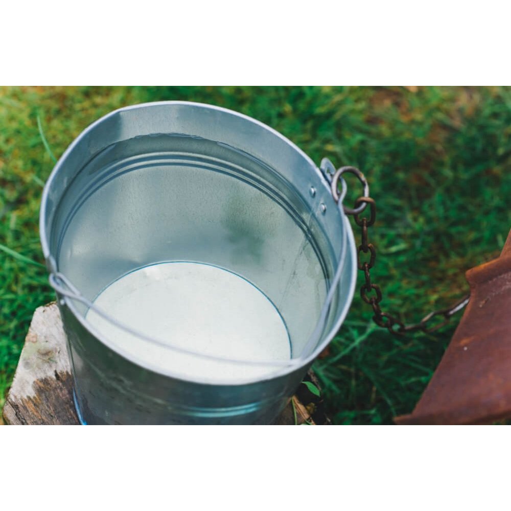Galeata Zincata, Capacitate 15 L, Galeata din Metal, Galeata pentru ...