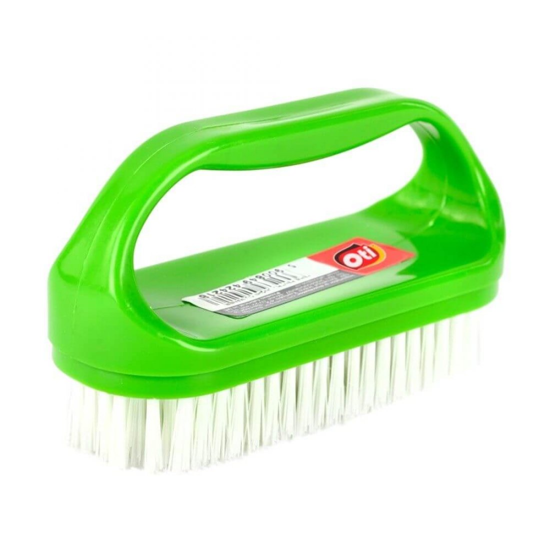 Perie Plastic cu Maner OTI pentru Unghii, Greutate 48 g, Culoare Verde ...