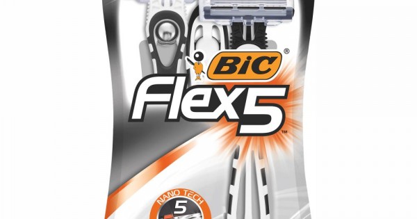 Set 3 Aparate de ras BIC Flex 5 cu 5 Lame, Lame de Barbierit, Lame ...