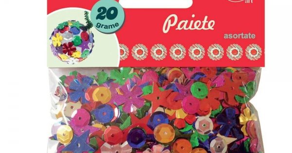 Paiete Plastic Asortate DACO, 20 g, Dimensiuni Variabile, Multicolor ...