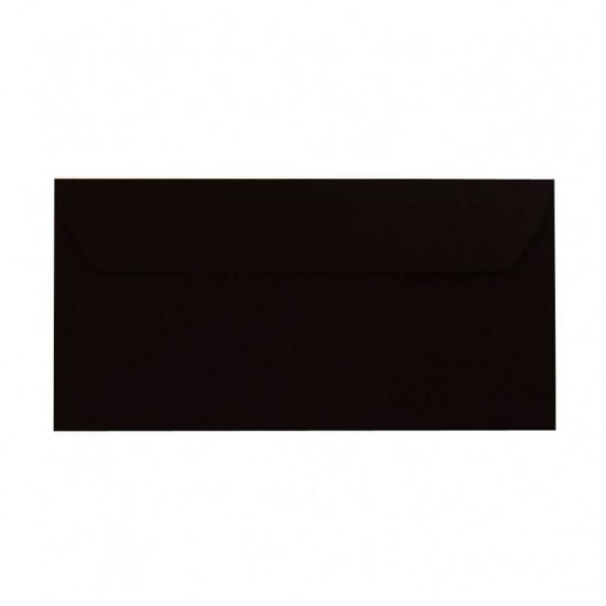 Plicuri Negre DL DACO, 25 Buc/Set, 110x220 mm, 120 g/m², cu Clapeta ...