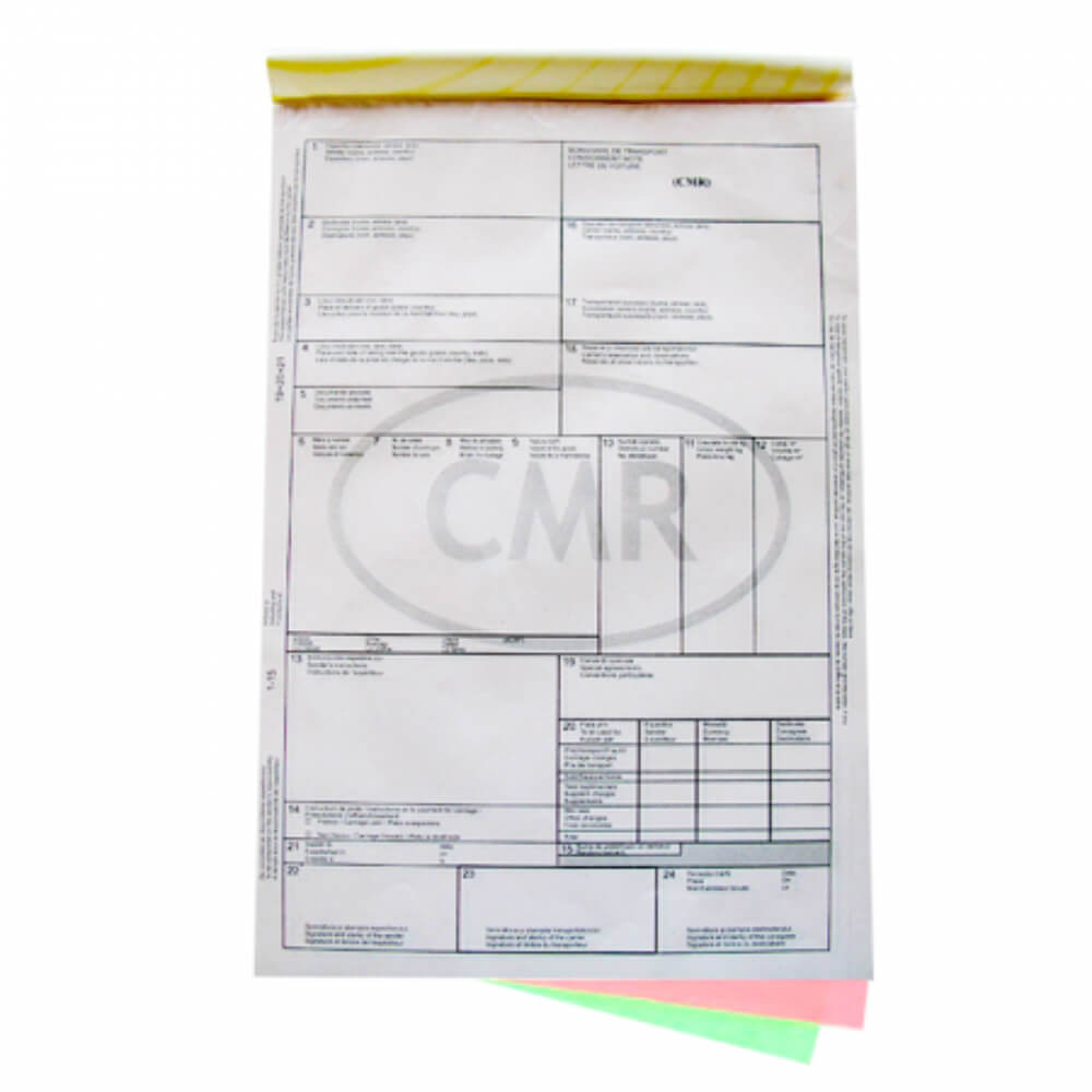 CMR National A4, 3 Ex, 50 Seturi/Carnet, Scrisoare de Transport, Formular Marfa, CMR Transport ...