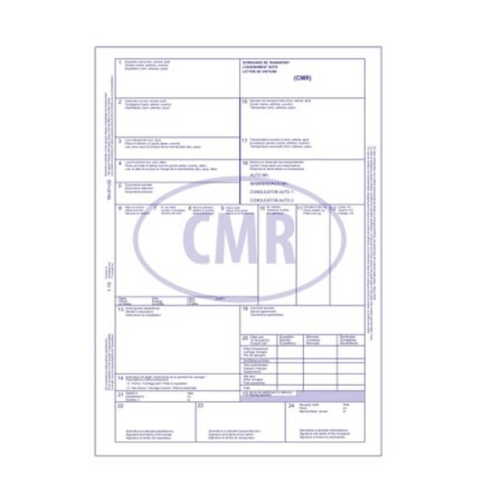 CMR National A4, 3 Ex, 50 Seturi/Carnet, Scrisoare de Transport ...