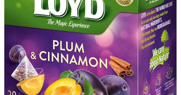 Ceai Loyd Piramida de Prune si Scortisoara, 20 Buc/Pachet