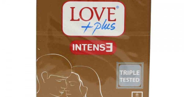 Prezervative Love Plus Intense, 3 Buc