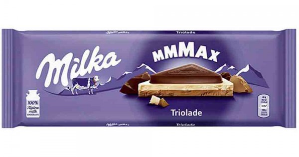 Ciocolata Milka Mmmax Triolade, 280 g