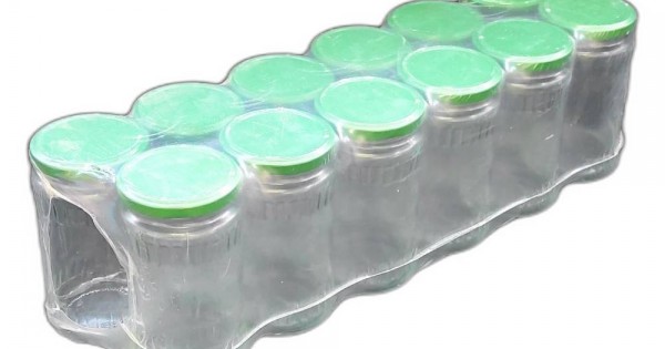 Borcan de Sticla 370 ML + Capac Color 12Buc/Bax. Descopera Oferta ...