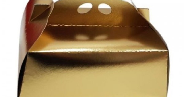 Cutii pentru Tort Model Auriu CT3, 24x35 cm, 25 Buc/Bax, Carton Duplex ...