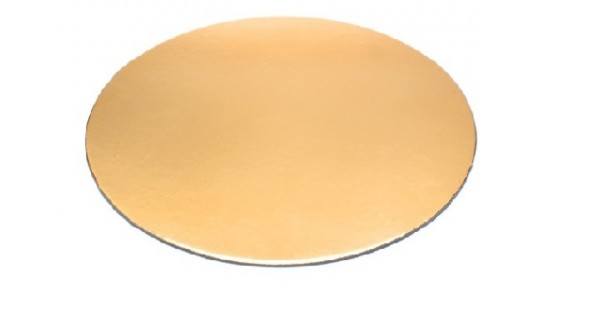 Discuri Aurii din Carton, Diametru 22 cm, 25 Buc/Bax - Tava tort ...