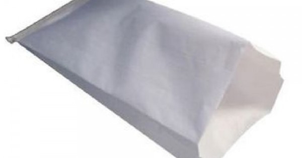 Pungi din Hartie Alba pentru Covrigi, 15X4.5x20 cm, 2000 Buc/Bax ...