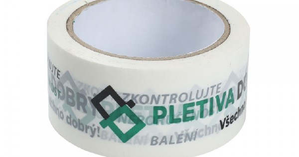 Banda Adeziva Personalizata, 50mm x 66m, Tipar 2 Culori, Adeziv Acrilic ...