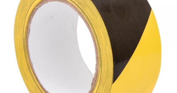 Banda de Delimitare si Semnalizare, Galben/Negru, 70mm x 200m, Banda ...