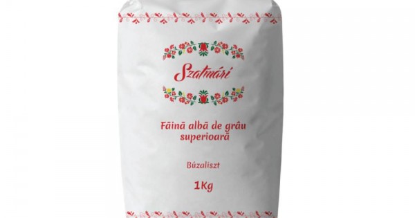 Bax 10 Pachete Faina Alba 650 SZATMARI, 1 kg, Faina de Grau, Faina Alba ...