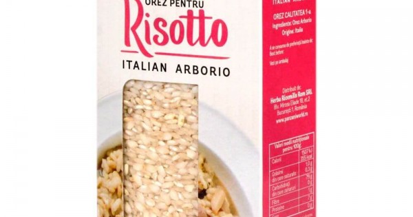 Orez pentru Risotto Panzani Italian Arborio, 500 g, Panzani Orez 500 g ...