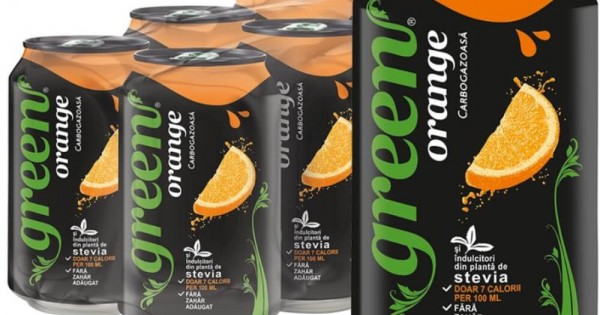 Bax 6 Buc Bautura Racoritoare Green Cola Orange, 330ml, Bautura ...