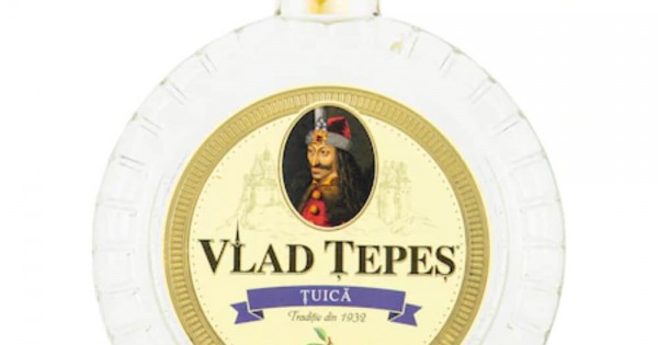 Tuica de Prune Vlad Tepes 45%, 0.35L, Tuica, Tuica de Fructe, Tuica ...
