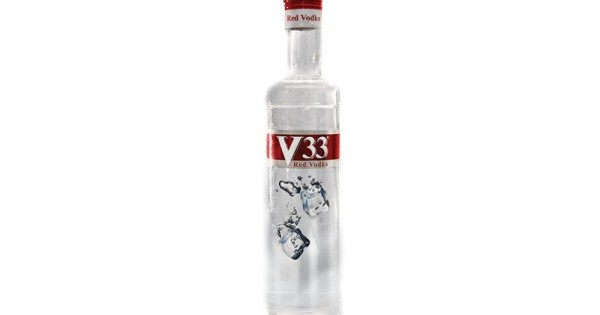 Vodka V33 Red 37.5%, 0.7 L, V33 Vodka, Vodka 37.5%, Bautura Alcoolica ...