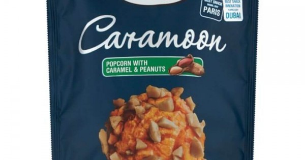 Caramoon Mogyi, Popcorn Caramel si Alune, 70 g, Mogyi Caramoon Popcorn ...