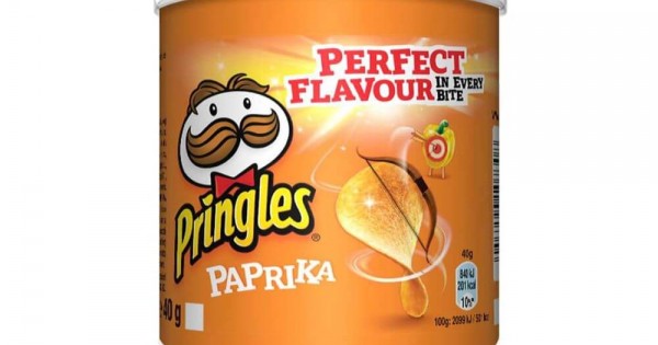 Chipsuri Pringles Paprika, 40 g, Chipsuri din Cartofi cu Gust de ...