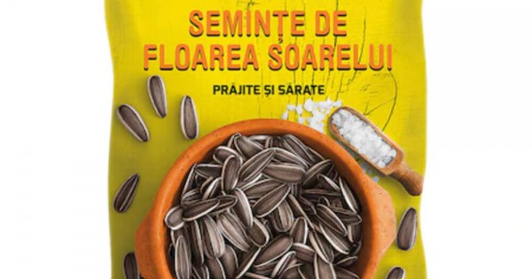 Seminte de Floarea Soarelui MOGYI, Prajite si Sarate, 200 g, Seminte ...