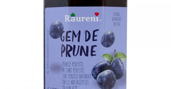 Gem de Prune Raureni, 370 g, Gem Prune, Gem din Prune, Gem Raureni, Gem ...