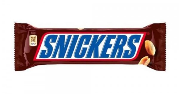 Baton Snickers Standard, 50g, Baton de Ciocolata Snickers, Baton de ...