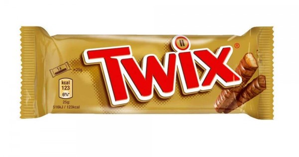 Baton Twix Twin Standard, 50g, Twix Classic, Twix Original, Baton de ...