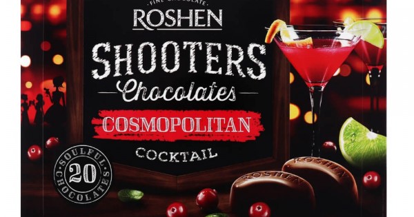 Praline cu Gust de Cocktail Cosmopolitan, Roshen Shooters Cosmopolitan ...