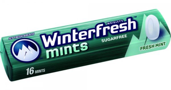 Bomboane Mentolate WINTERFRESH Mints, 16 Pastile, Pastile Mentolate ...